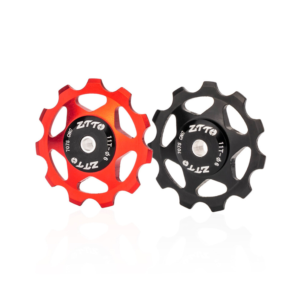 Galet-jockey arrière en aluminium étanche 11T, 4,4 cm, Noir on OnBuy