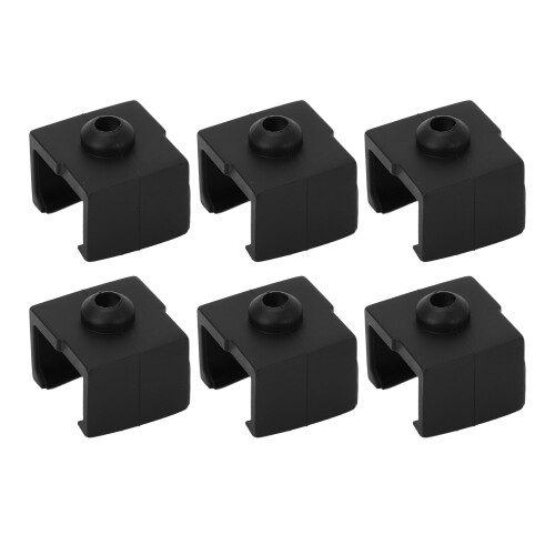 6 pezzi di manicotti in silicone resistenti al calore per hotend della ...