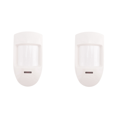 2X 12V Wired Dual PIR Motion Sensor Infrared Probe Burglar Alarm Detec ...