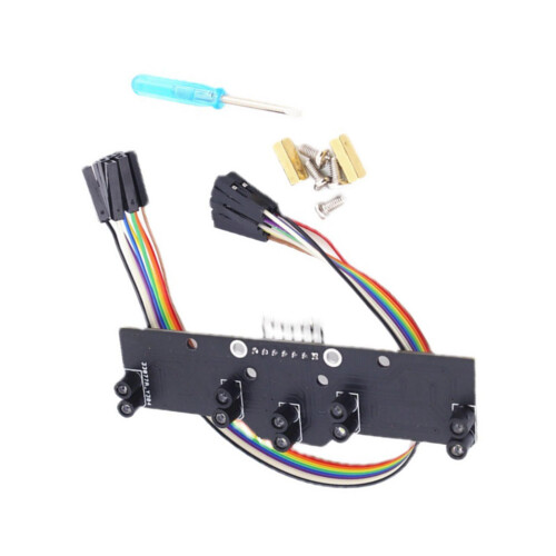 5-Way Digital Tracking Sensor Module, Digital Line Sensors for Robotic ...