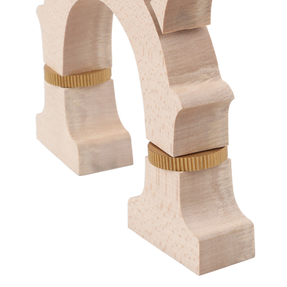 Violin Bridge Maple Wood Adjustable Brass Screw Replacement for 1/8 ...