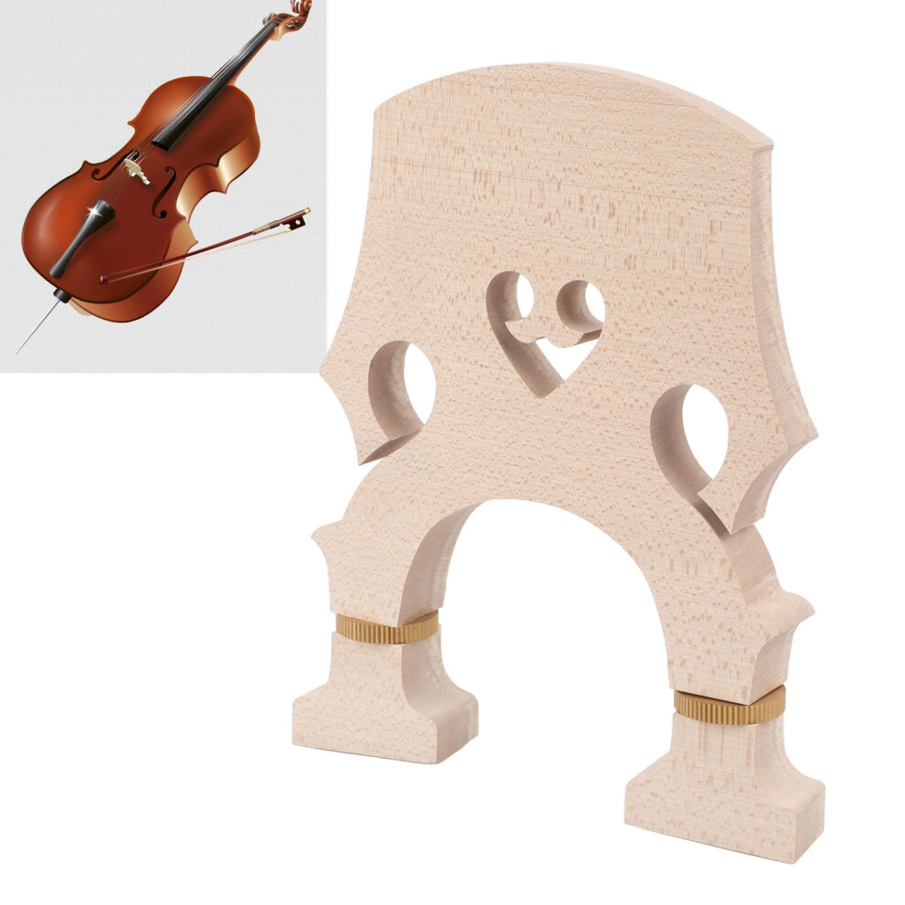 Violin Bridge Maple Wood Adjustable Brass Screw Replacement for 1/8 ...