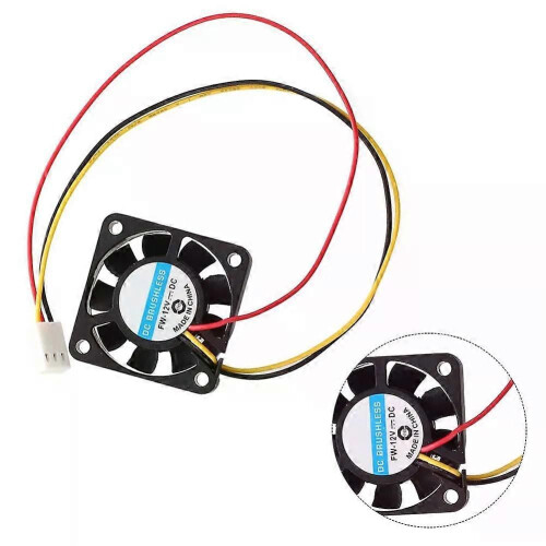 12V 4*4cm 3pin autoradion jäähdytystuuletin multimediasoittimen ...