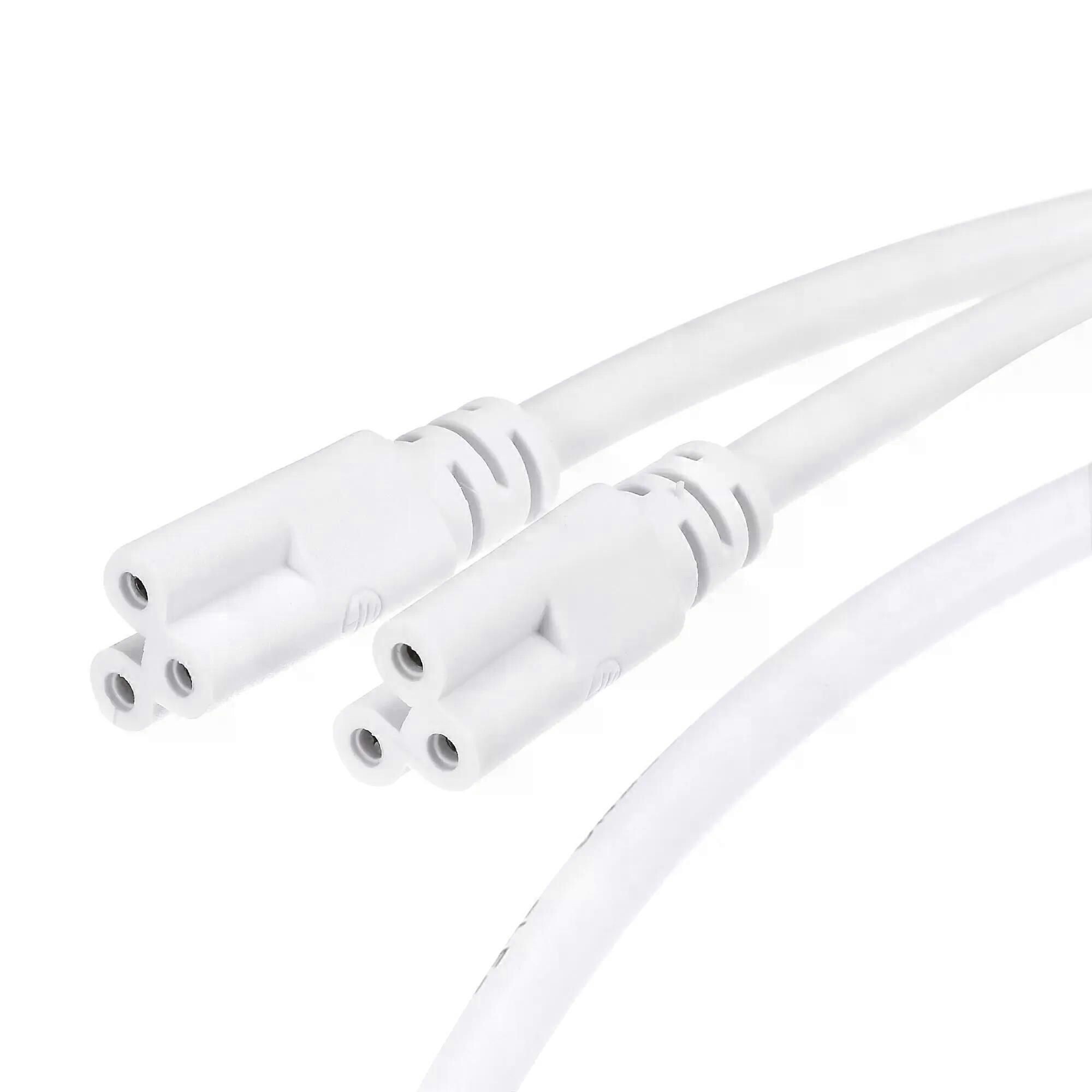 Lot de 2 câbles de connexion pour tube LED T5 T8 à double extrémité, 3 ...