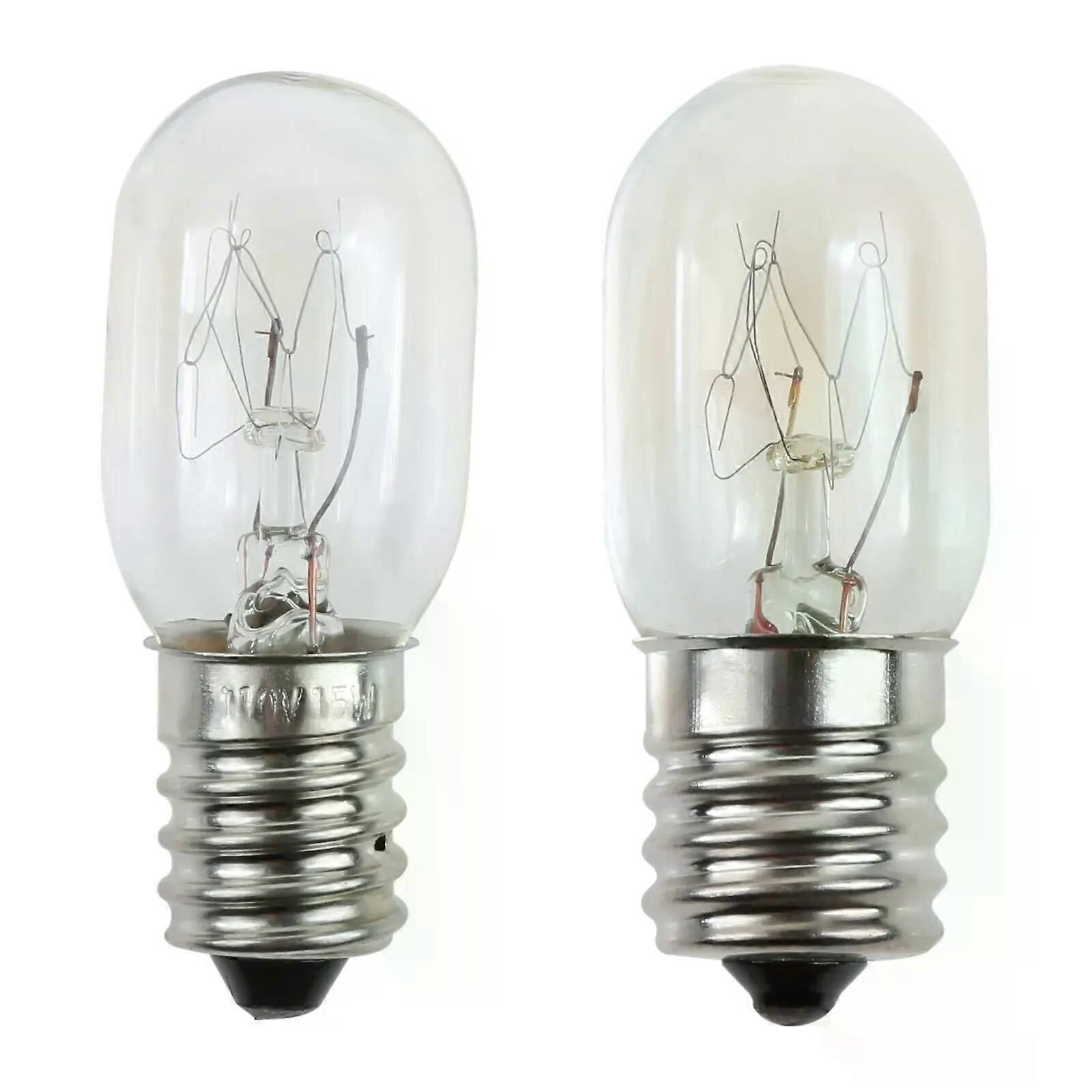 Lot de 2 ampoules LED 110 V E14/E17 pour machine à coudre Singer, 15 W ...