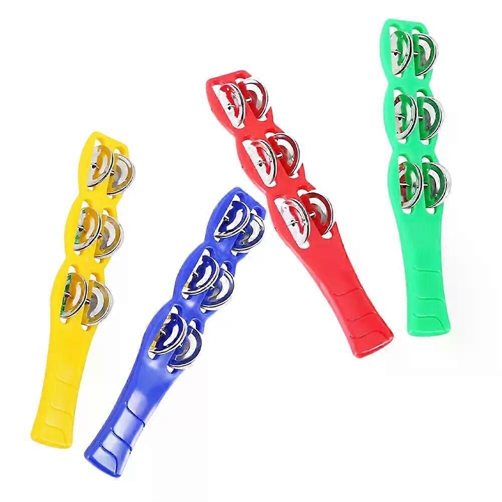 Lot de 4 bâtons de tambourin pour enfants, accessoires pour instruments ...