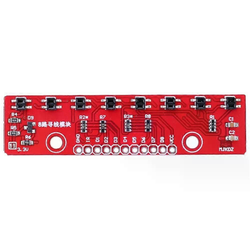 8 Channel IR Tracking Sensor Module 33V-5V Line Follower Infrared ...