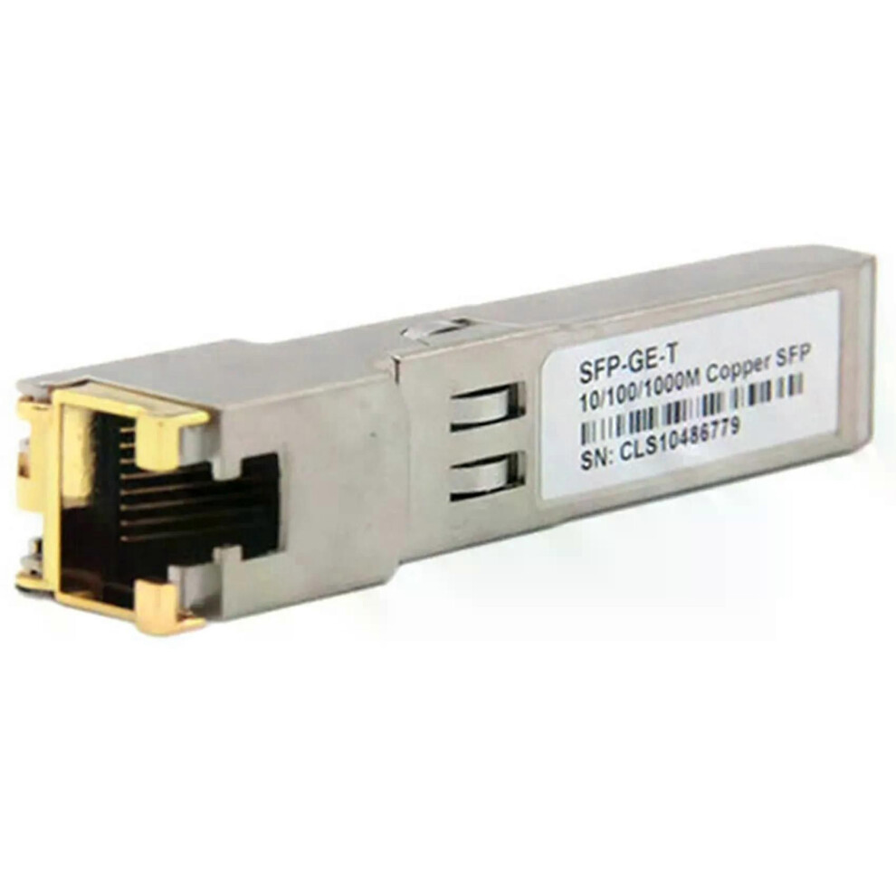 Module SFP RJ45, commutateur Gbic 10/100/1000, connecteur SFP cuivre ...