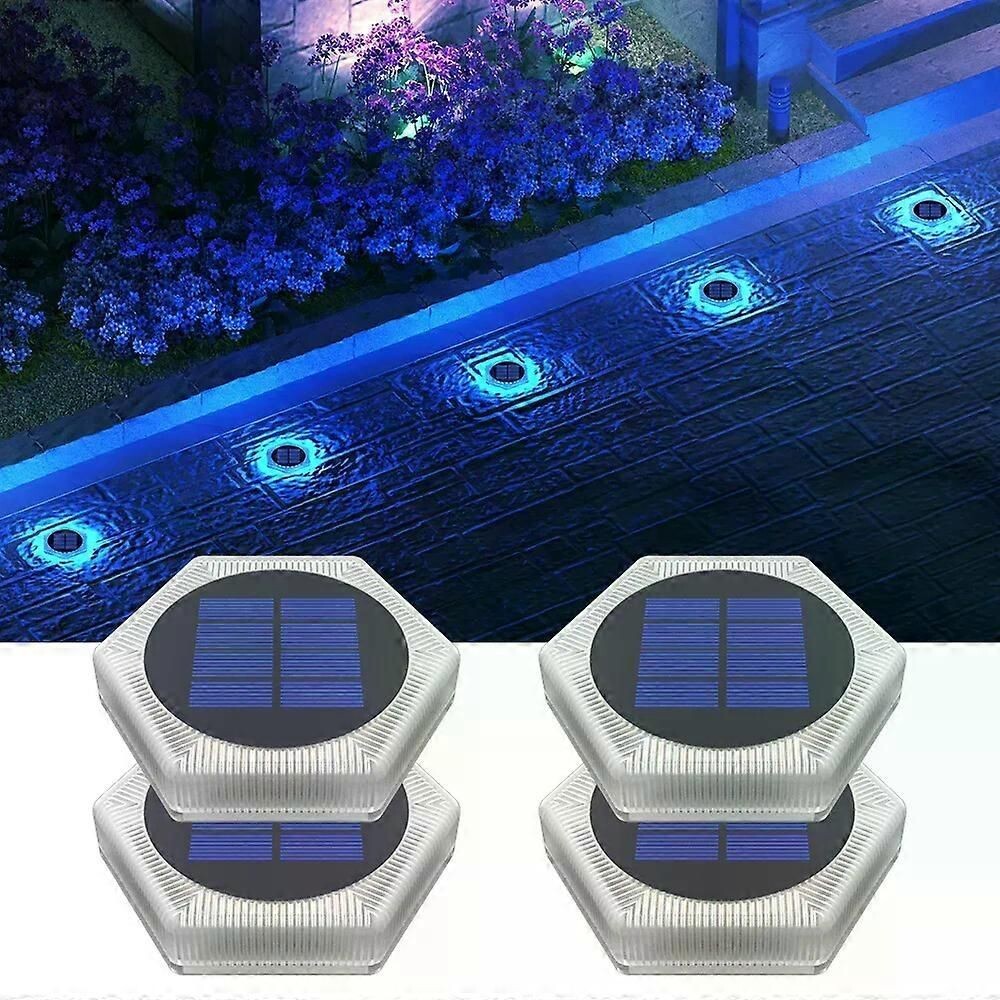 Lampes solaires d'extérieur pour terrasse, étanches IP68, avec lentille ...