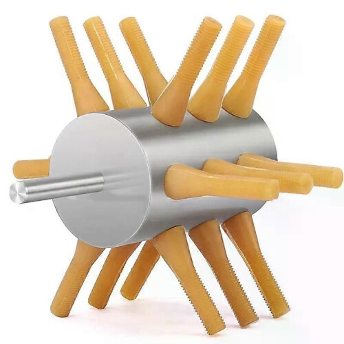 Plumeuse à poulet en acier inoxydable, accessoire pour plumer les ...