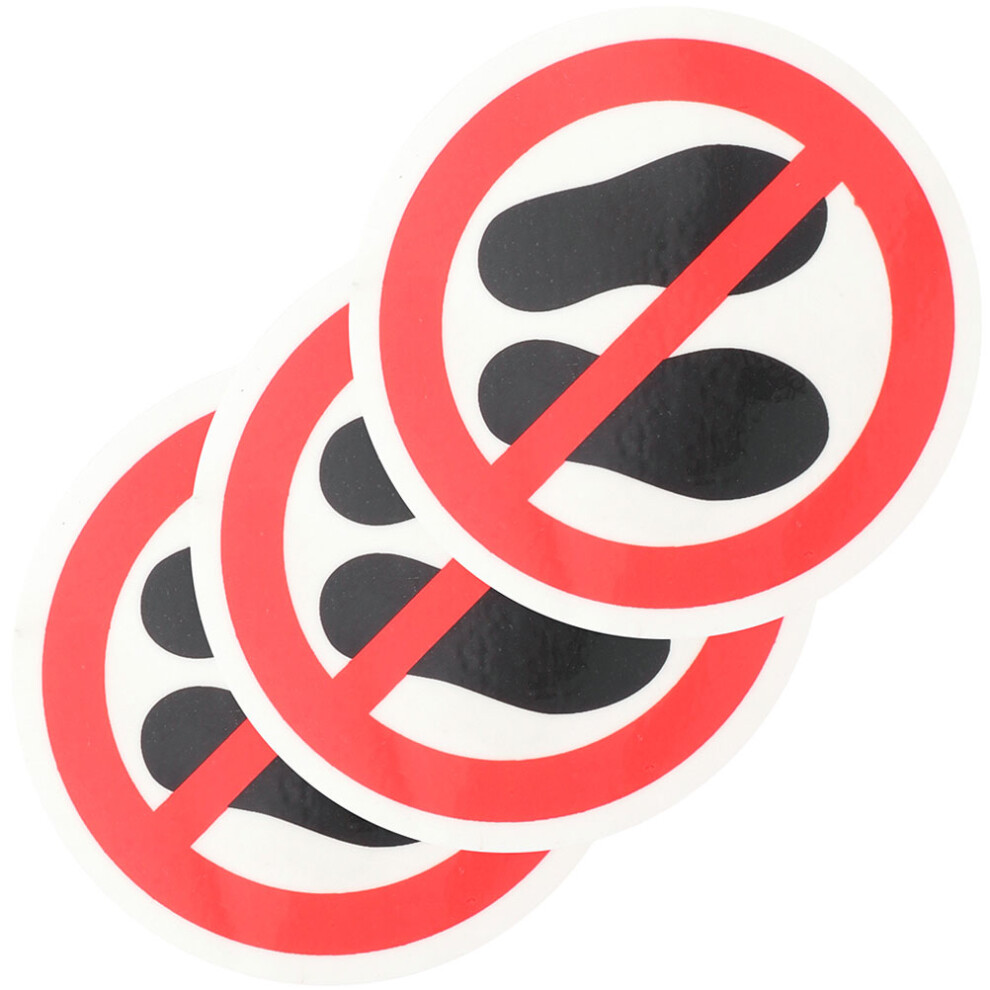 2 Pack Small No Step Stickers Tape Safety Equipment Warning Signs on OnBuy