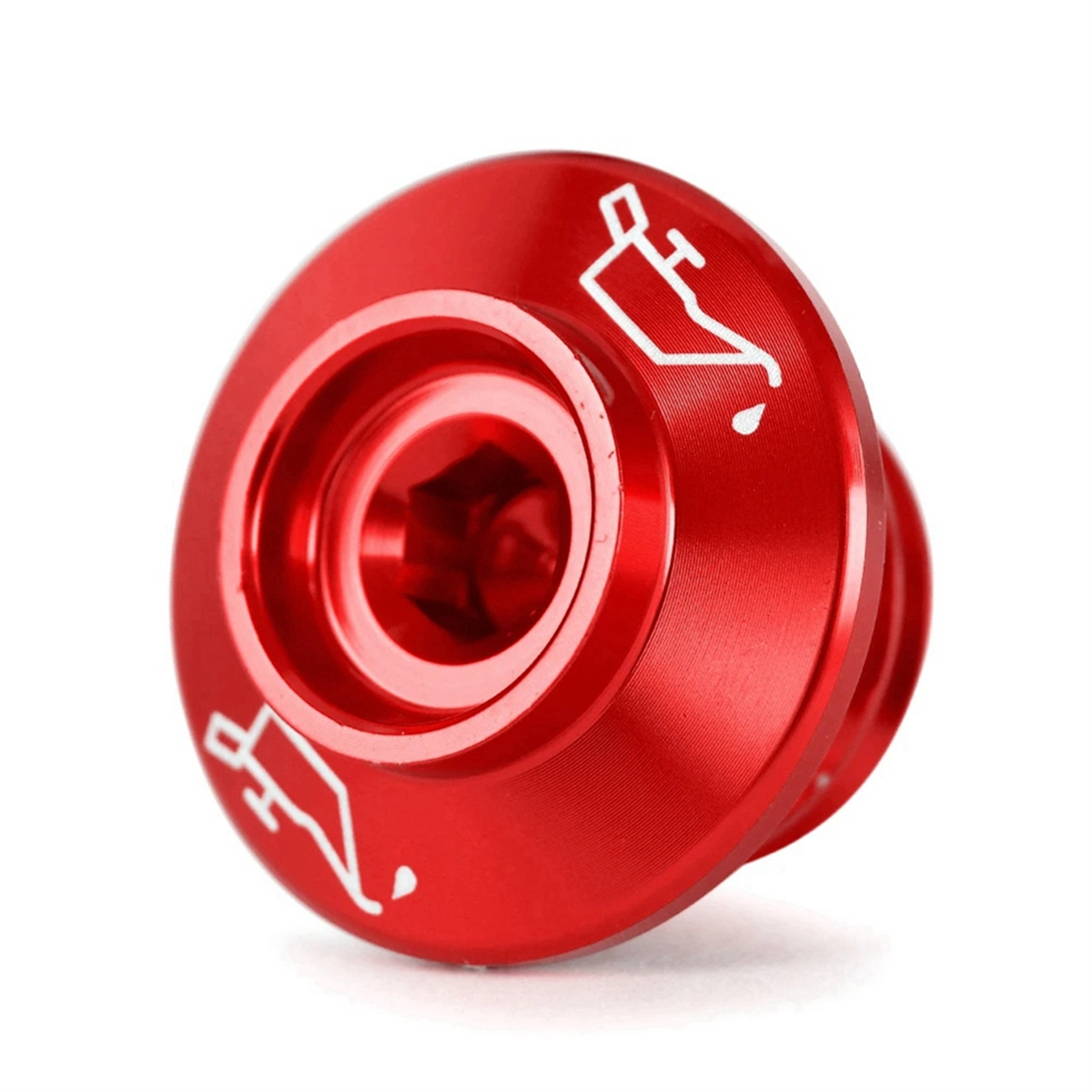 Red Engine Oil Filler Plug Cover Screw Inlet for on OnBuy