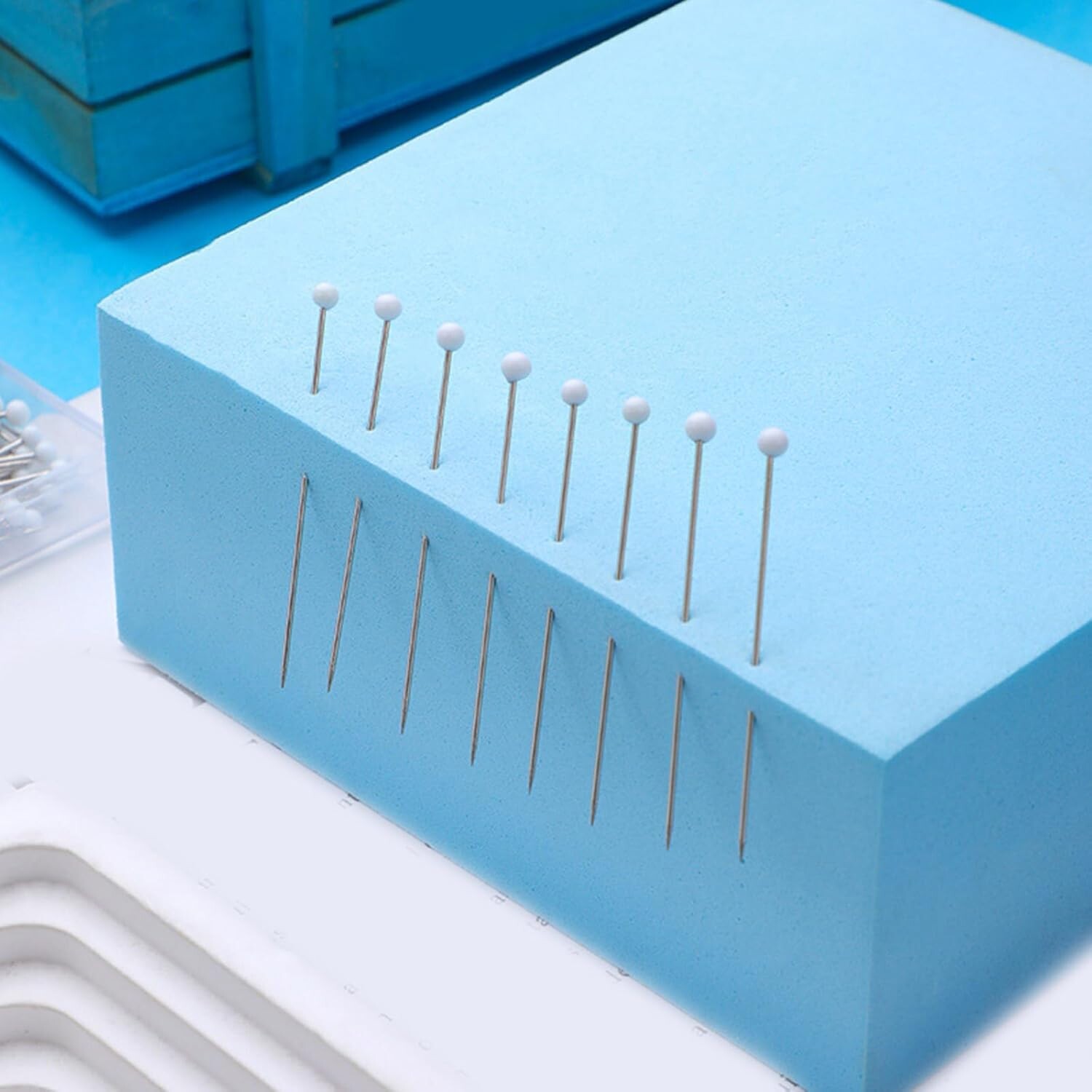 Sewing Needle Straight Pin Set - Colorful Positioning Pins, Pattern ...