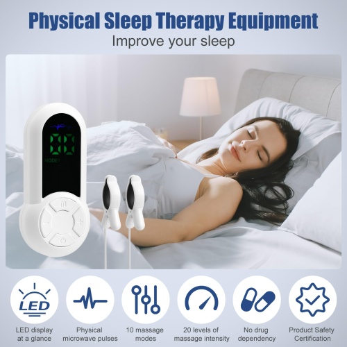 Vagus Nerve Stimulation Device with Ear Clips,Sleep Aids for Full Body ...