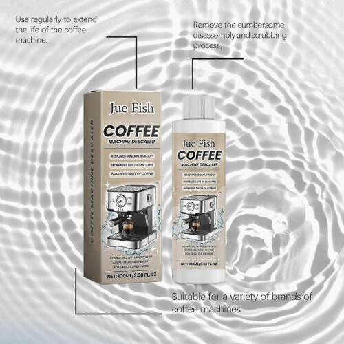 Jue Fish Coffee Machine Detergent Coffee Machine Special Cleaner Scale ...