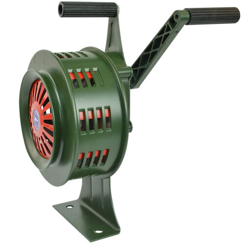 Wall Mounted Handheld Siren 120dB Emergency Siren Manual Hand Crank ...