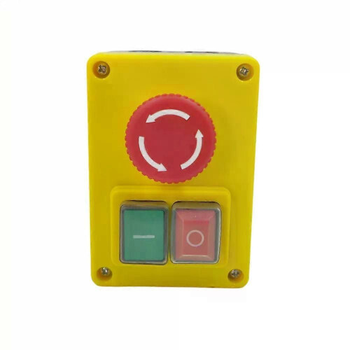 (5 Pin) 1PC 250V 16A 5 Pin Emergency Stop Push Button Switch Motor Stop ...