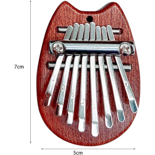 Kalimba 8-Note Mini Wooden Kalimba With Lanyard, Finger Piano, Style 1 on OnBuy