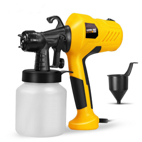 (Yellow, EU Plug) 110V/220V Portable High Pressure Electric Sprayer ...