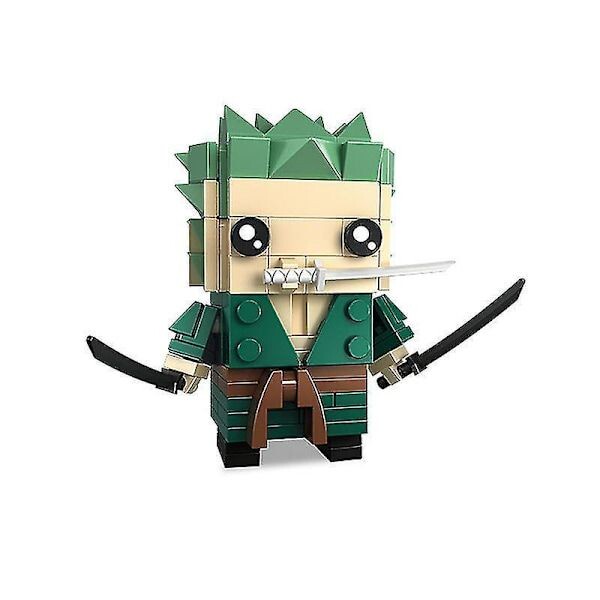 (23)One Piece Building Blocks Toy Luffy Zoro Figur Naruto Building ...