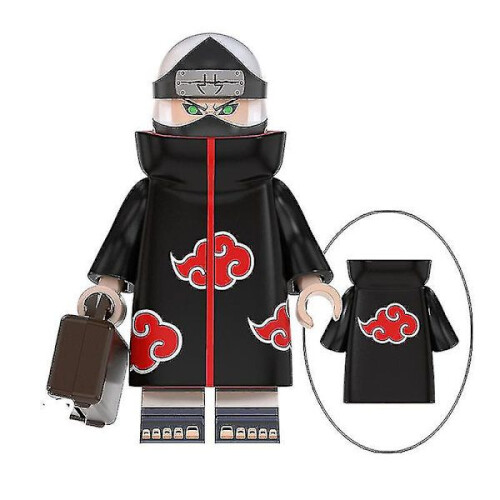 (style07)Naruto Bricks Leksaker Set med 8 tecknade actionfigurer ...