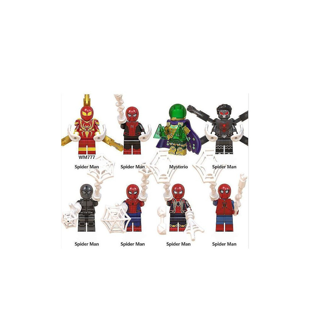 Spider-man Building Blocks Hero Return Supereroe Puzzle Assemblato ...