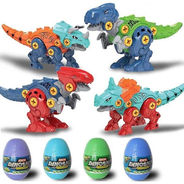 Jouets de dinosaures à démonter pour enfants, kits de construction de ...