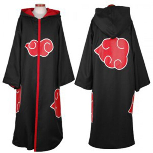 (Hooded Cloak,Adult 2XL)Anime Naruto Akatsuki Uchiha Itachi Disfraz ...
