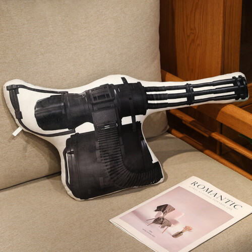 (StyleF) Sniper Rifle Ak47 Plush Pillow With Cartoon Design Kids ...