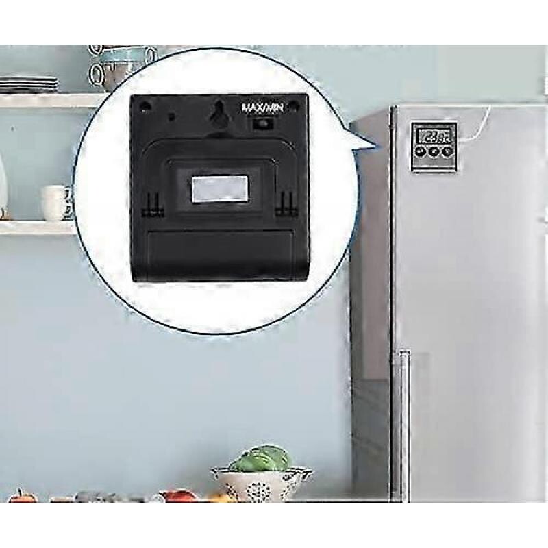 Digital Fridge Freezer Thermometer with High/Low Temperature Warning ...