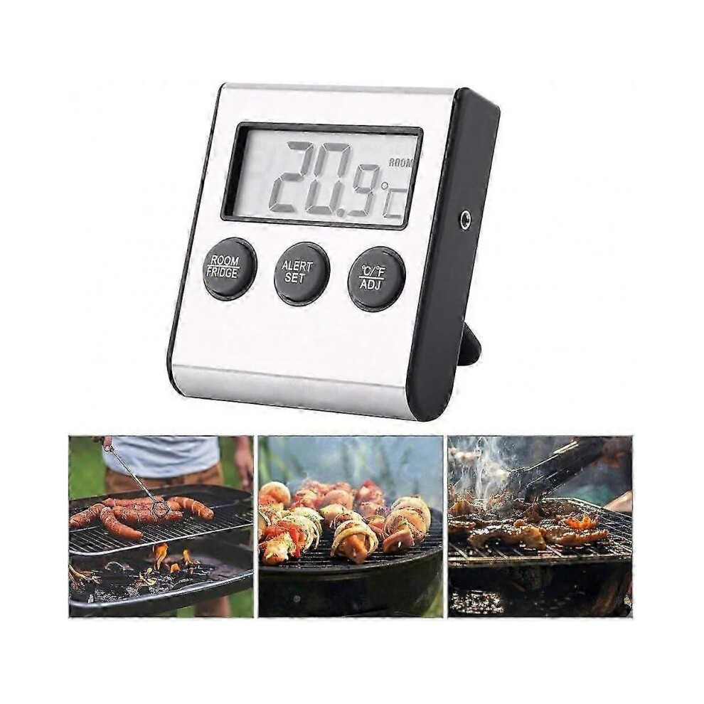 Digital Fridge Freezer Thermometer with High/Low Temperature Warning ...