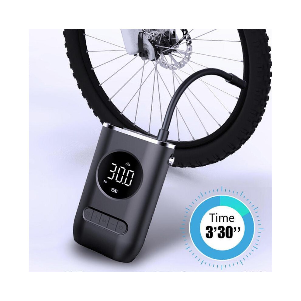 Automatic Air Compressor Car Wireless Tire Inflator Portable Electric ...