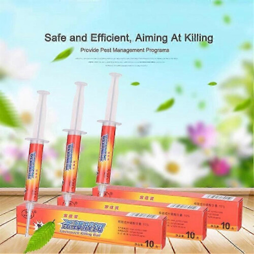 3/5/10pcs Cockroach Gel Bait, Cockroach Bait Gel, Cockroach Roach ...