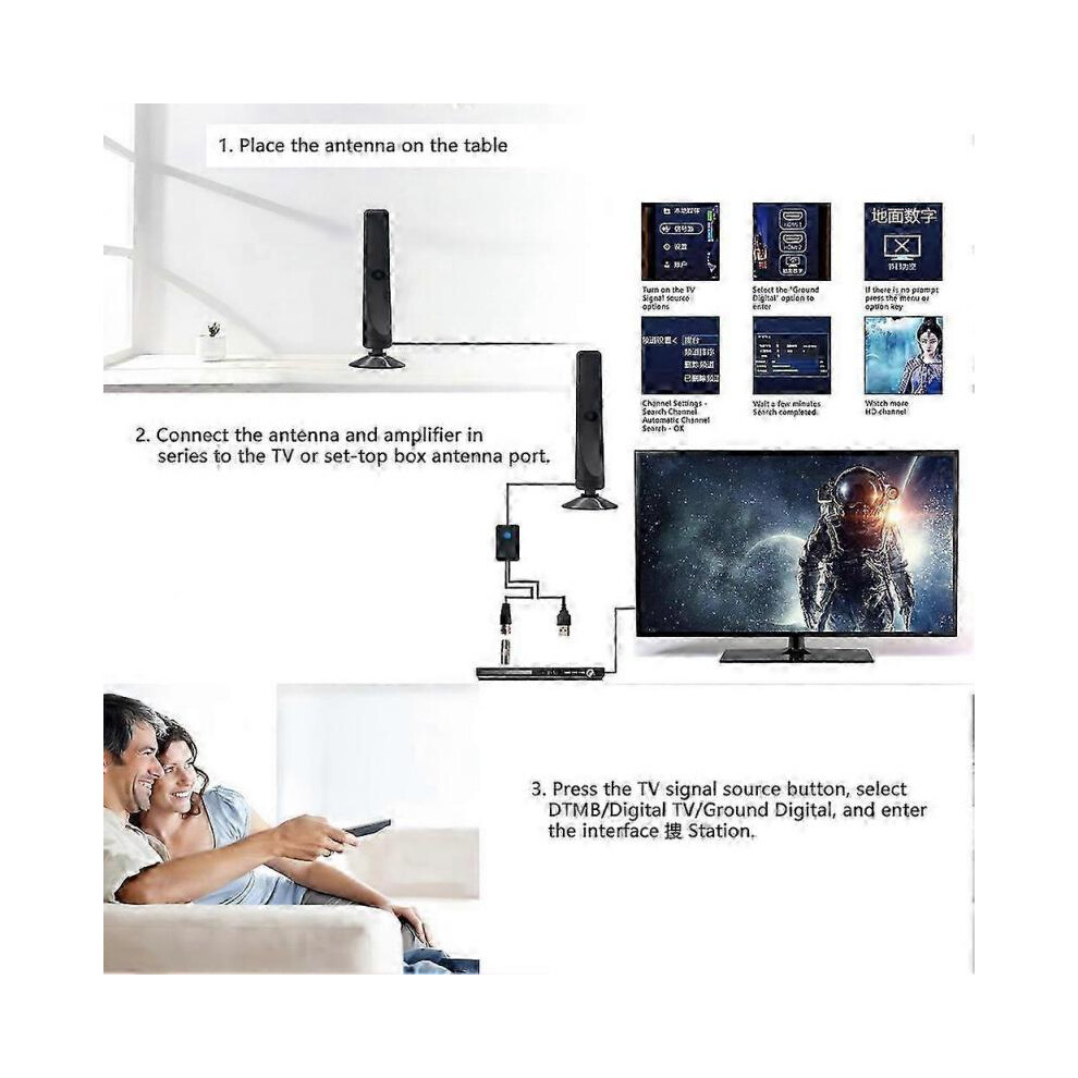 Rewave Antena, Rewave Antenna, TV Antenna, Suction Cup TV Antenna Plug ...