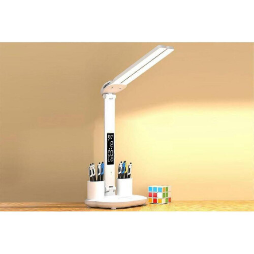 Touch LED Table Lamp Rechargeable Table Lamp with 3 Color Modes And 5 ...