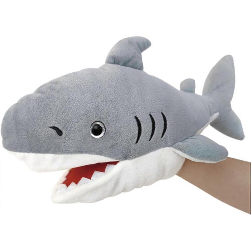 Shark hand puppet simulated plush puppet 13 inches, children's shark ...