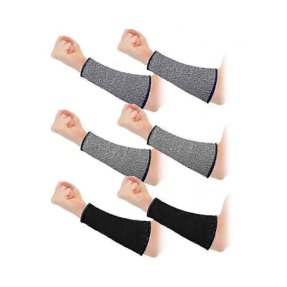 3 Pairs Arm Protectors for Thin Skin and Bruising Cut Resistant Forearm ...