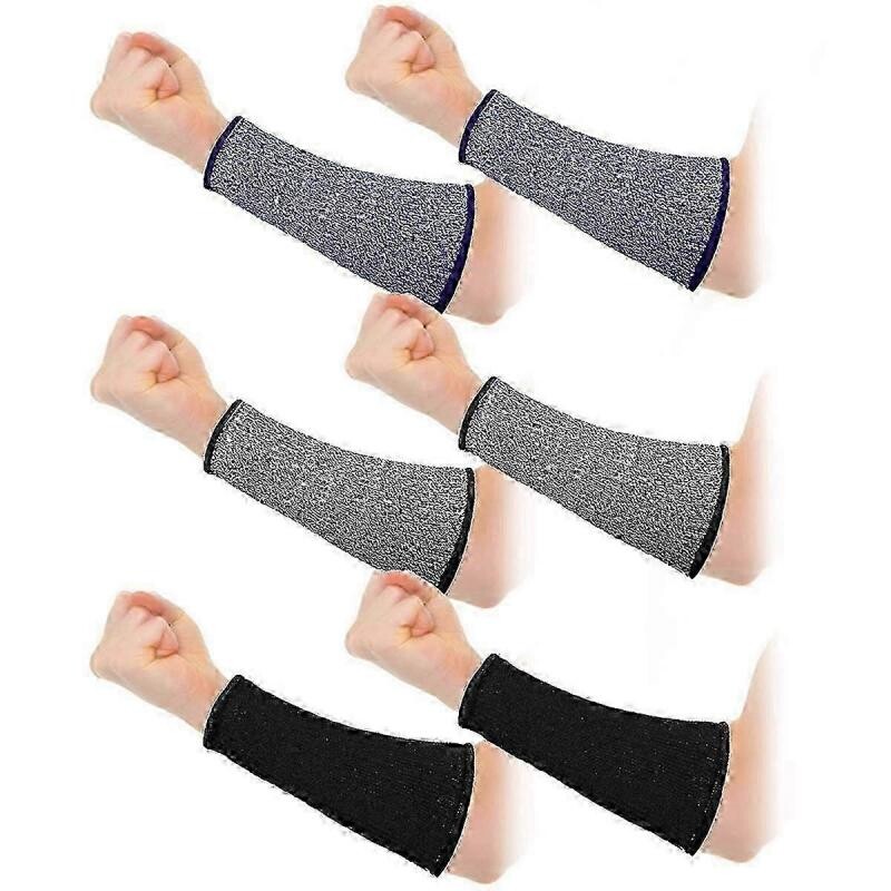 3 Pairs Arm Protectors for Thin Skin and Bruising Cut Resistant Forearm ...