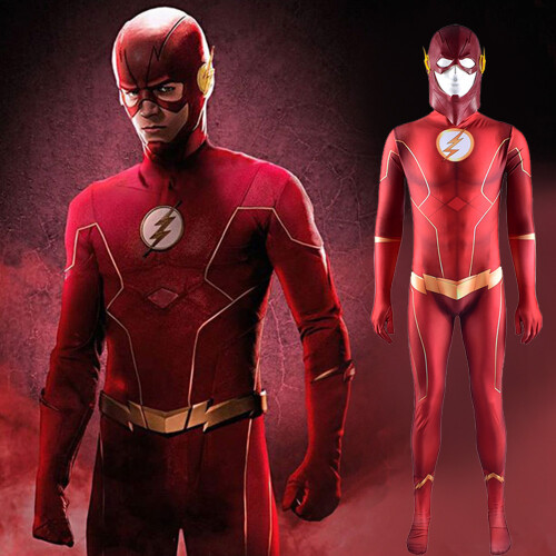 (Children (without helmet), XXL) The FlashDC Flash same style Flash ...