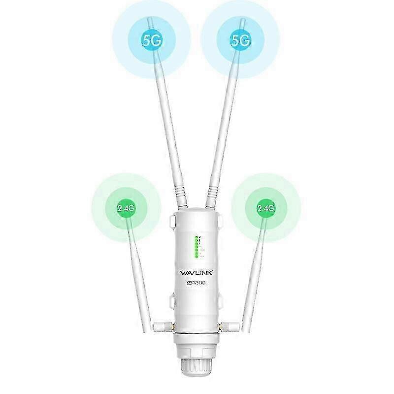2025 Latest Model 1200 WiFi Extender Outdoor Long Range, WiFi Repeater ...