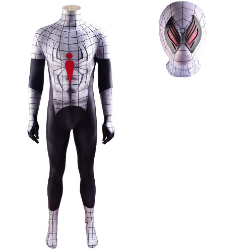 (Adult (detachable headgear), XL) Comic Apocalypse Spider-Man stretch ...