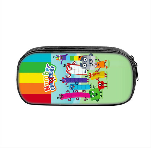 (StyleR) Character Numberblocks Kids And Teens Pencil Case Waterproof ...