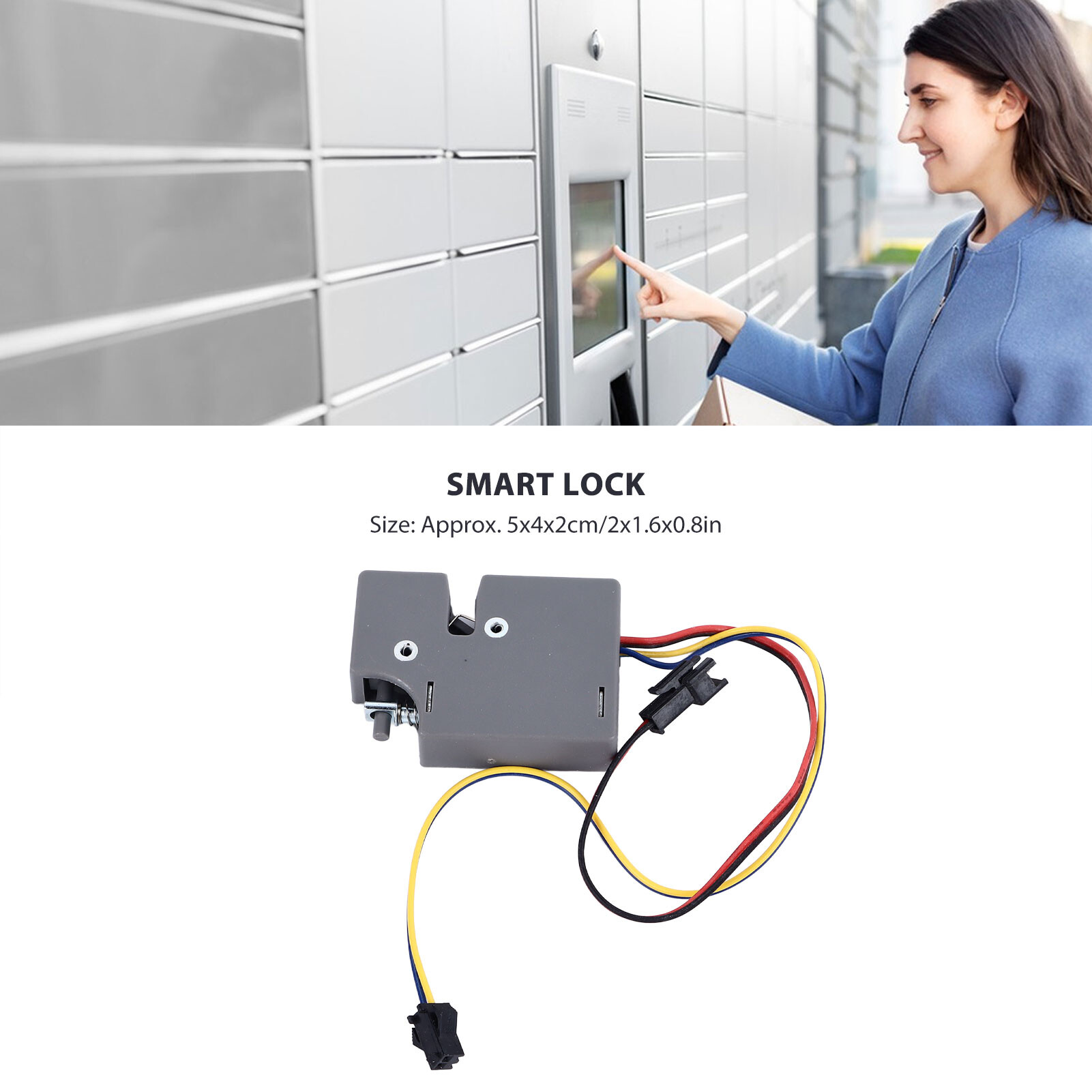 Electric Lock Self Ejecting Portable Smart Cabinet Lock for Parcel ...
