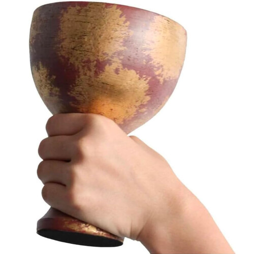 Holy Grail Cup 1:1 Resin Golden Chalice Prop Replica Movie Prop ...