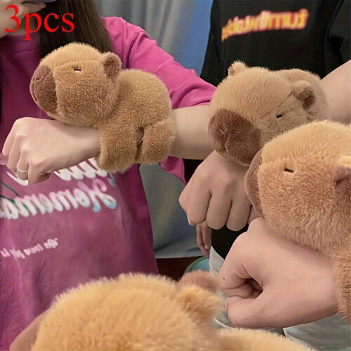 1 Stück/3 Stück Capybara Plüschtier Armband Geschenk Capybara+Capybara ...
