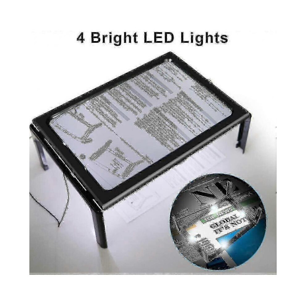 2024 Reading Magnifiers Magnifier with Light, 3x Magnification Reading ...