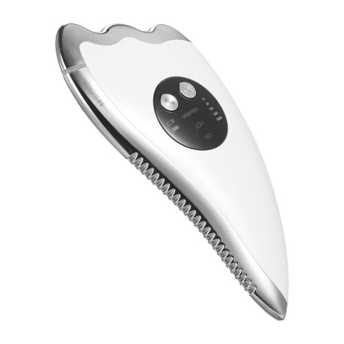 Face Massager 3-in-1 Heat Vibration Gua Sha Full Body Skin Revitalizer ...