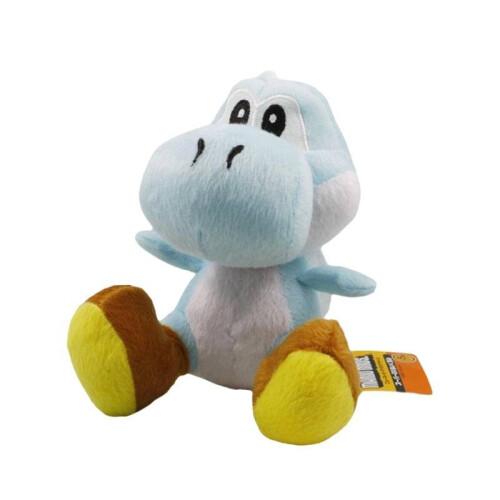 (Light Blue)Super Mario Yoshi Juguete de Peluche Muñeca Almohada Pp ...