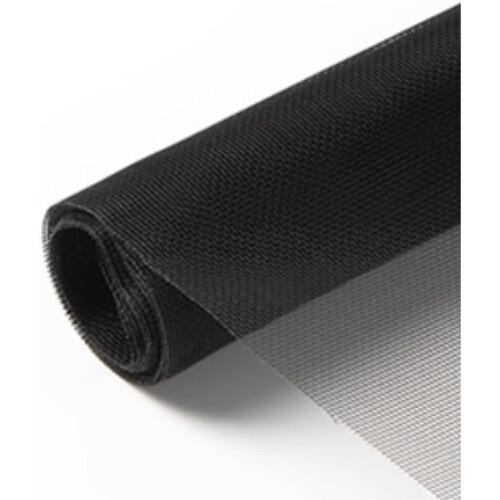 Invisible Screen Net for Windows and Doors, 120cm x 300cm Black, Self ...