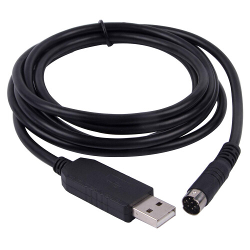 Mini DIN 8 Male FTDI USB To TTL Serial Port Cable FTDI USB To TTL MINI ...